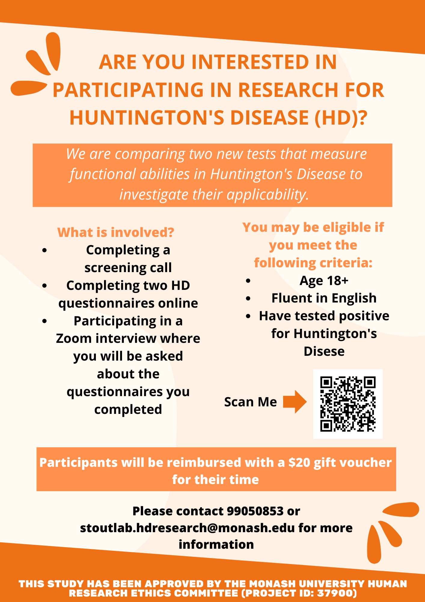 Studies Currently Recruiting - Huntington's Disease Network of Australia